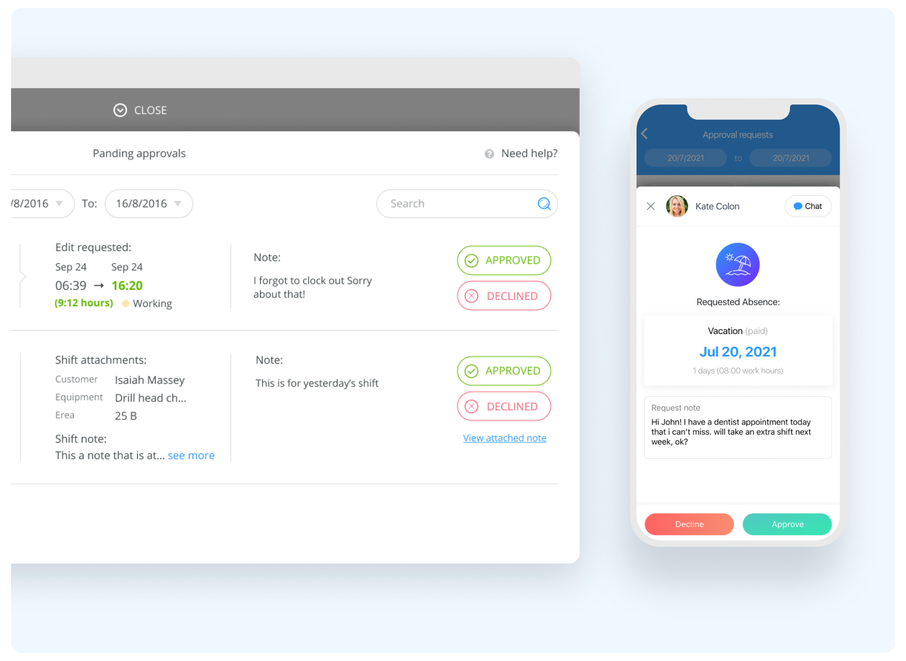 The Best Employee Timesheet App for Multiple Employees - Connecteam