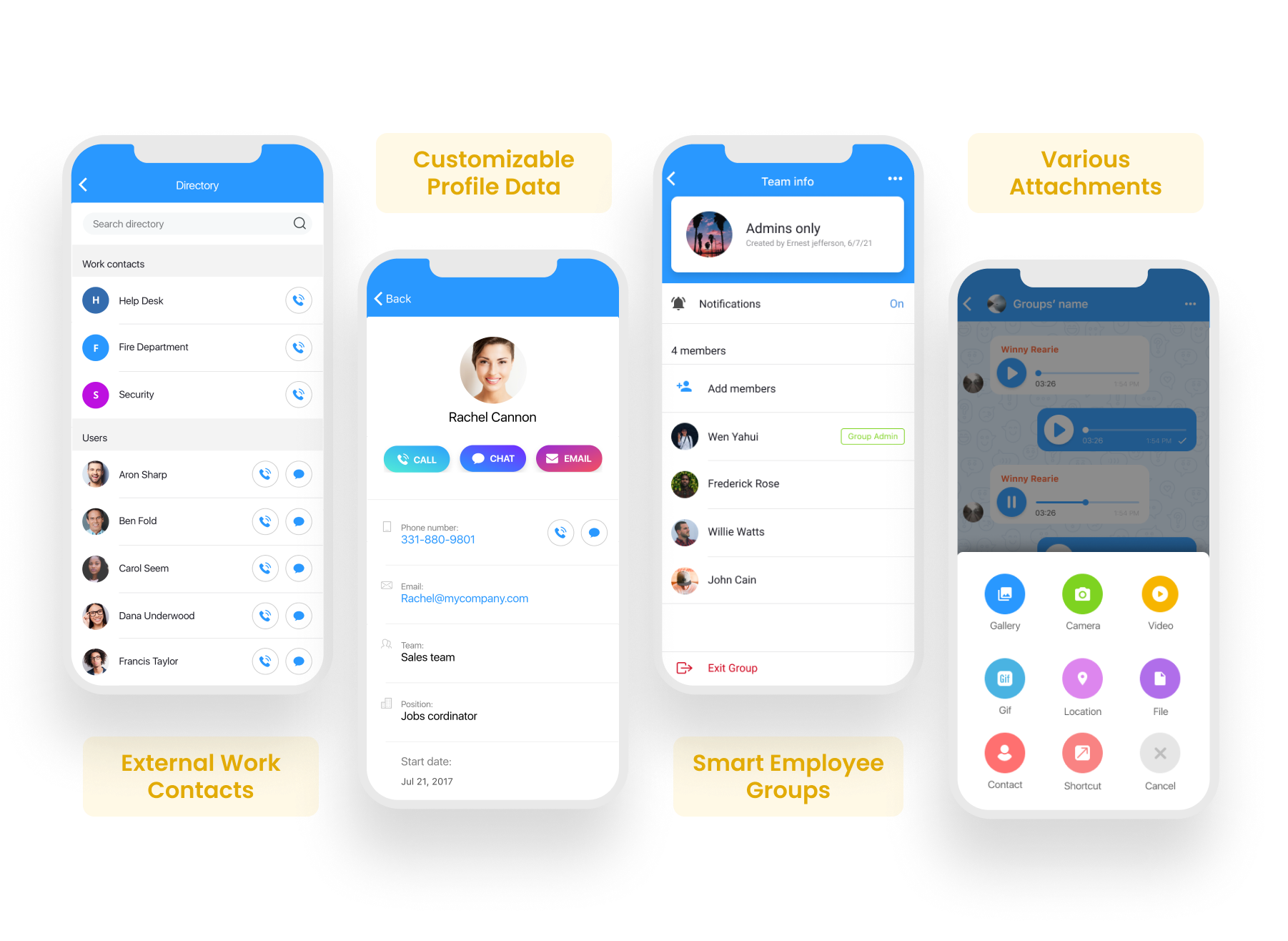 World's Best Employee Team Chat App - Connecteam