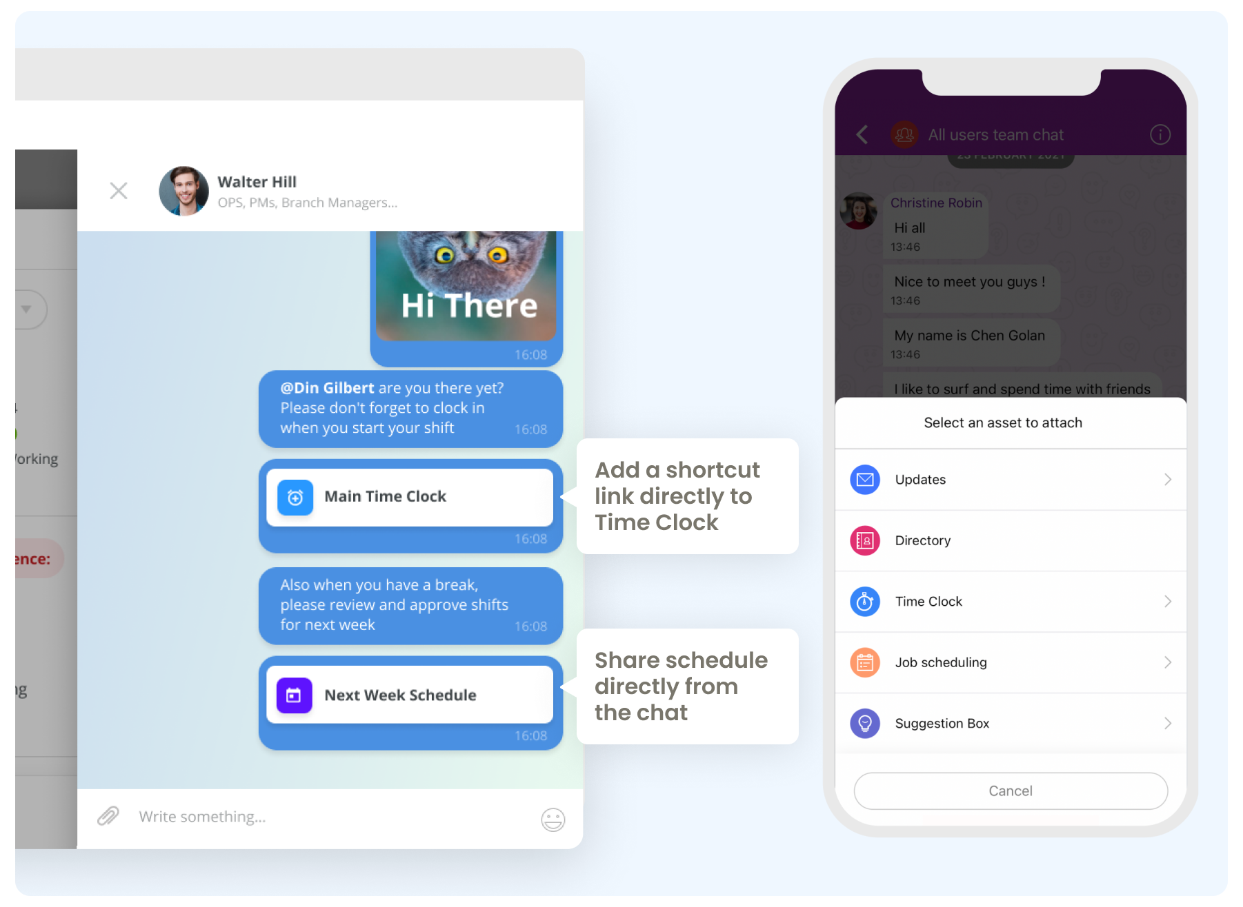 World's Best Employee Team Chat App - Connecteam