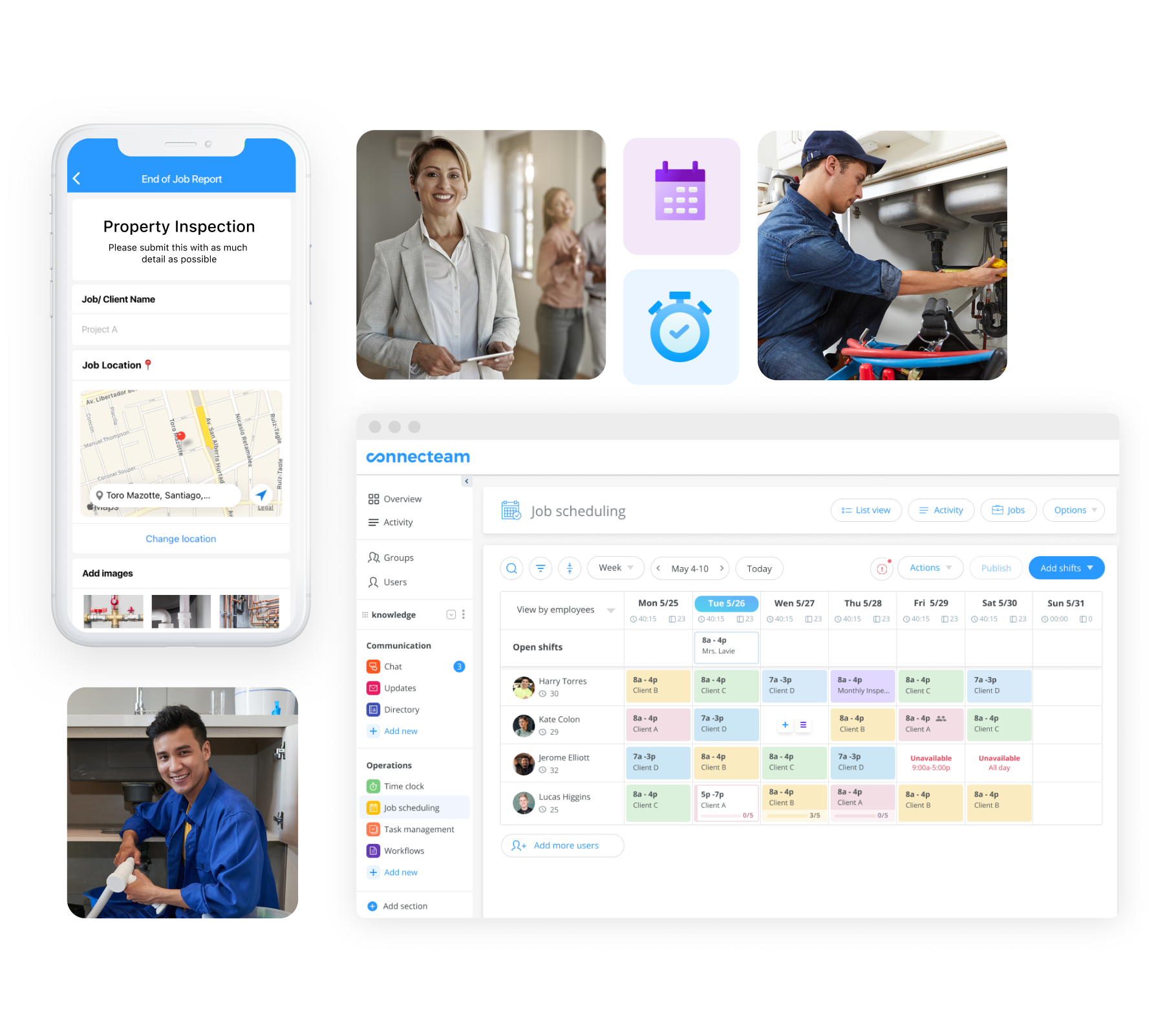 Connecteam - The Best Property Management App for Remote Teams