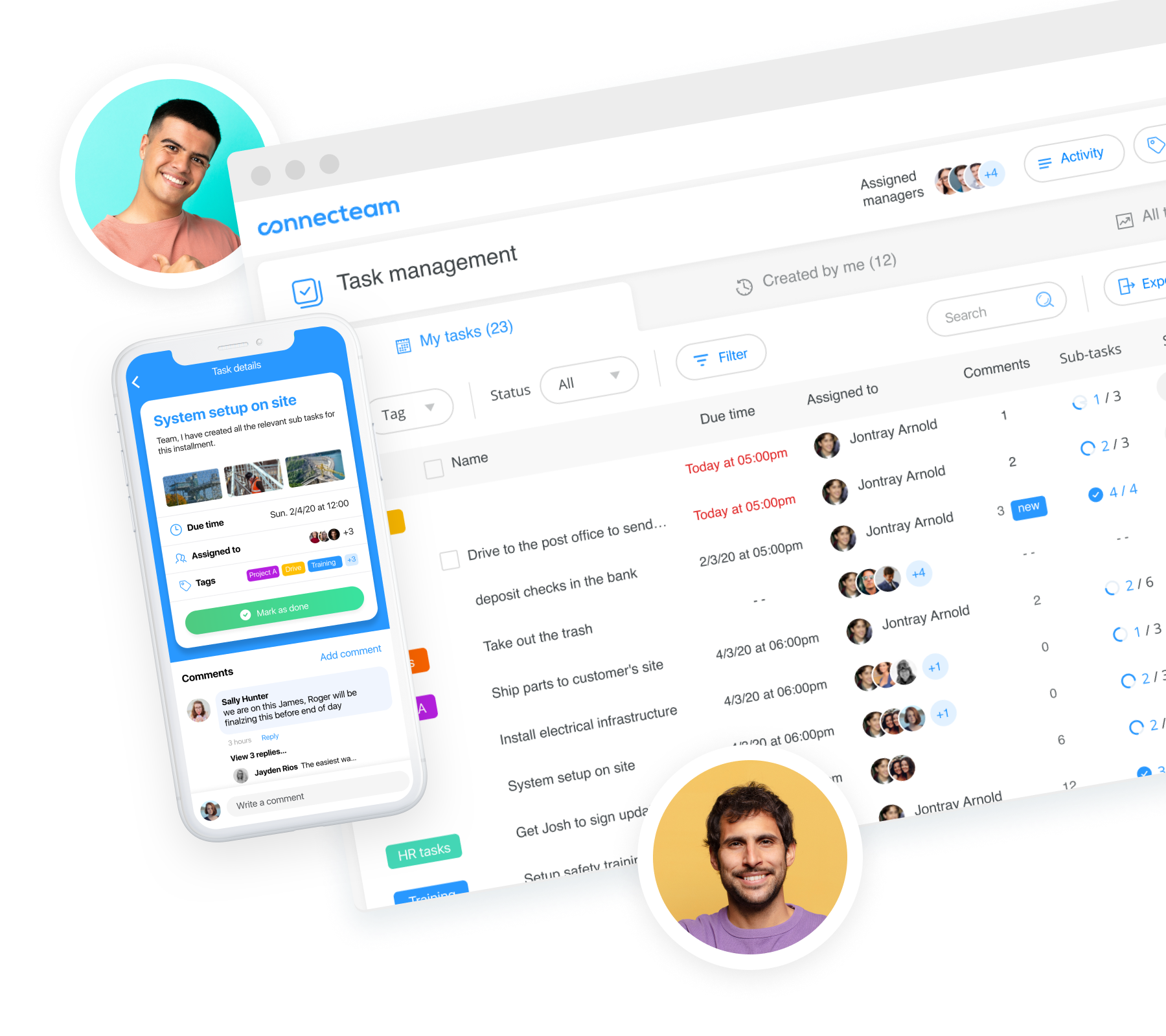 Connecteam vs. Asana Comparison 2025 - Free Asana Alternative