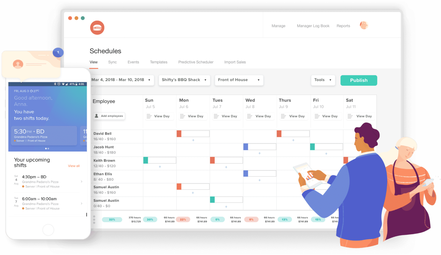 8 Best Labor Scheduling Software Solutions | Connecteam