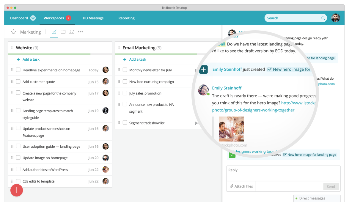 Top 17 Work & Business Group Chat Apps [Jan '22] | Connecteam