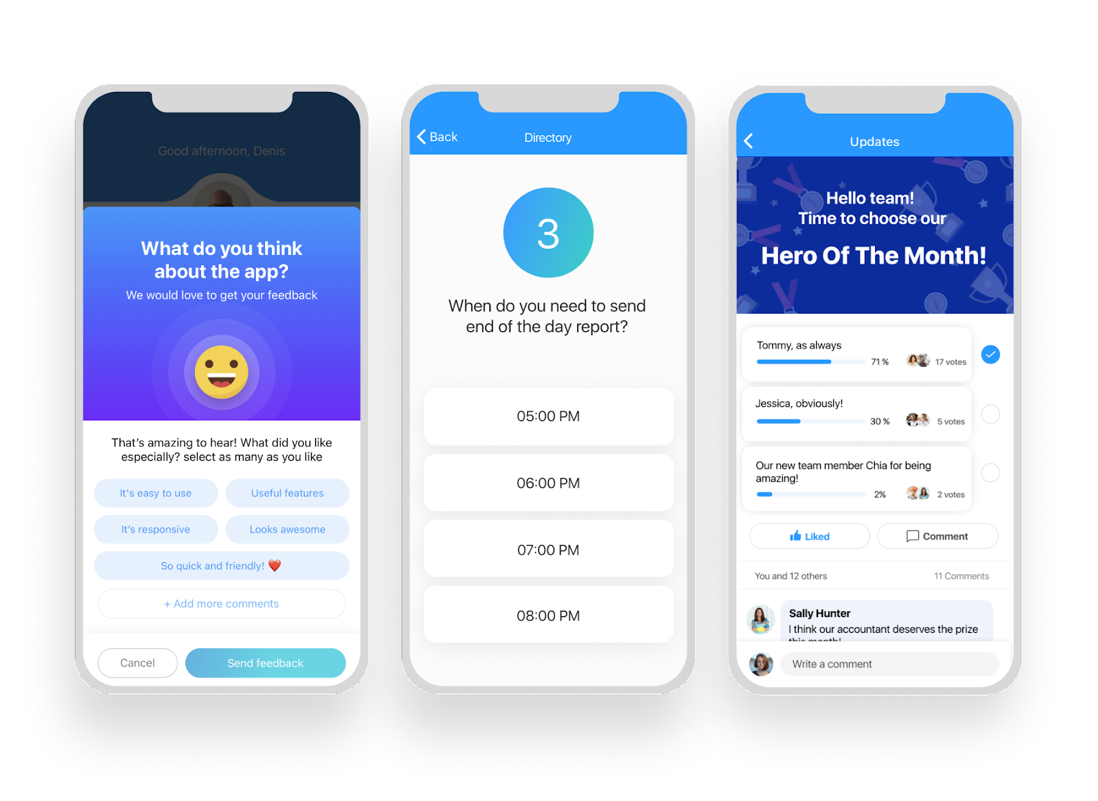Best Live Polling Apps for Employee Feedback | Connecteam