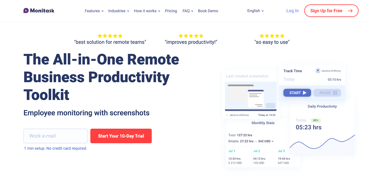 Top 10 Employee Monitoring Software Tools for 2022 | Connecteam