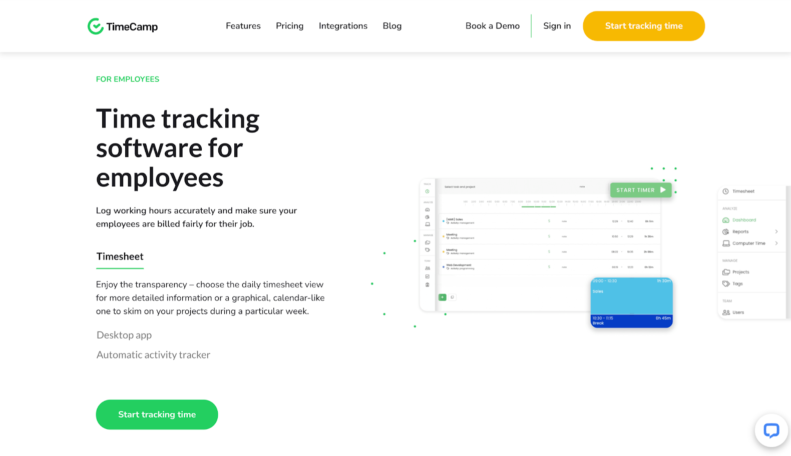 The Best Time Tracking Apps for Android in 2023 | Connecteam