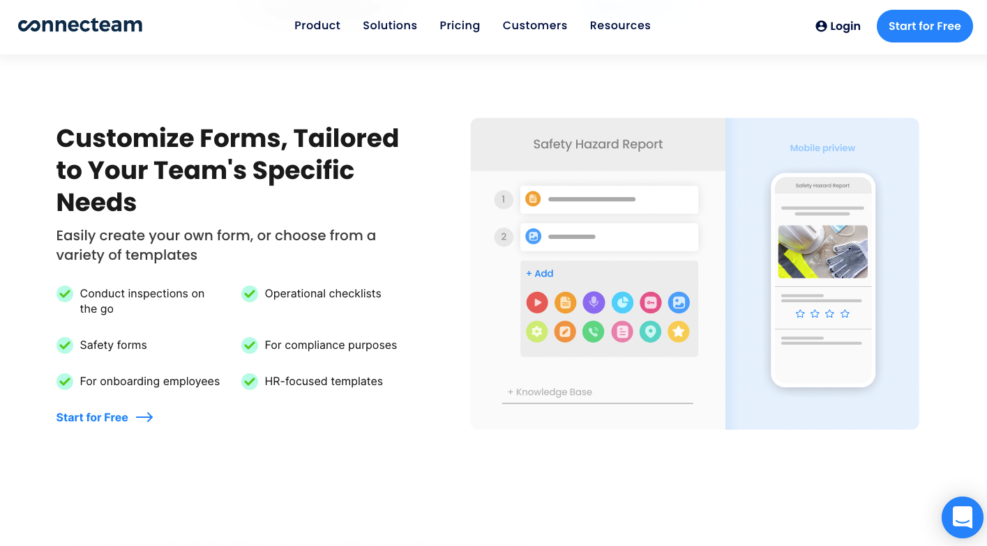 The Best Free Form Automation Software for 2023 | Connecteam