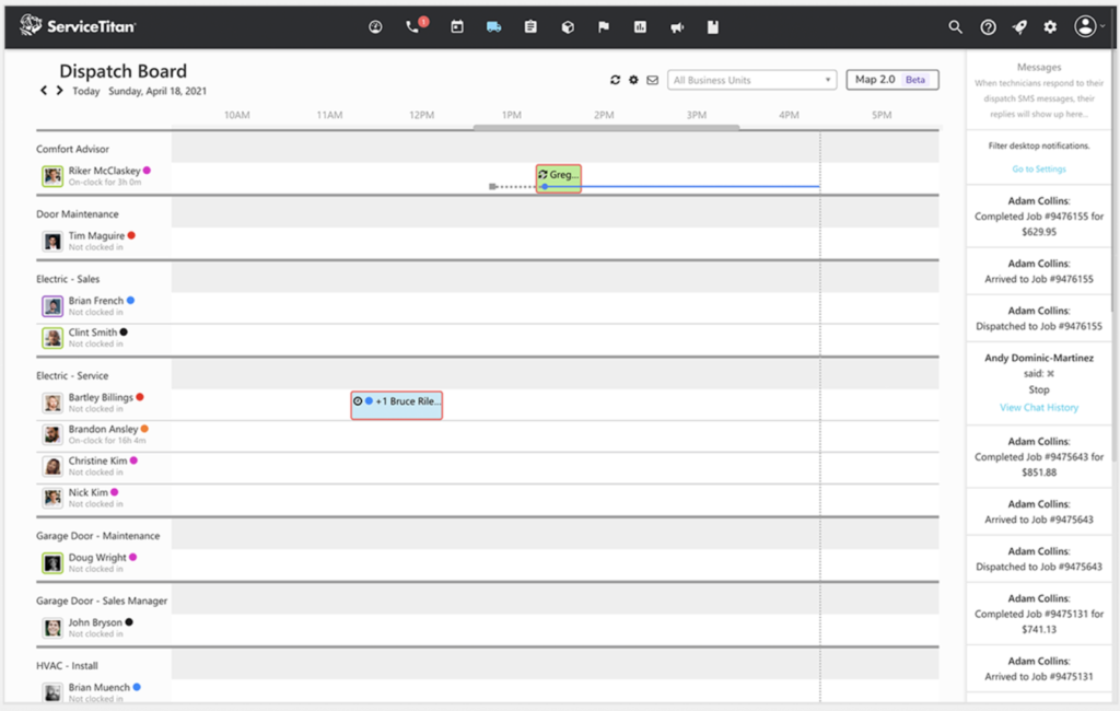 Best Service Dispatch Software for 2023 | Connecteam