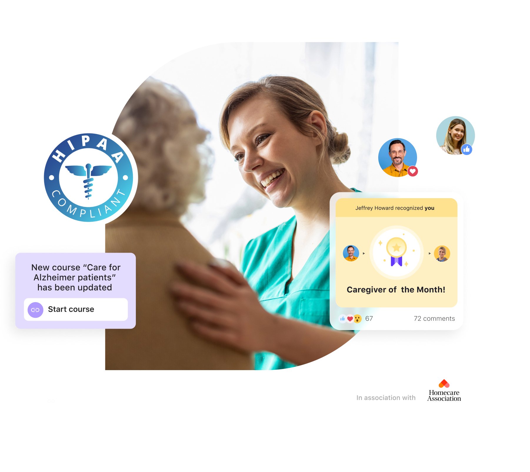 Home Caregivers Management Software - Try it 100% Free | Connecteam