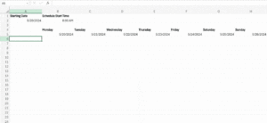 How To Make a Work Schedule in Excel: Guide + Free Template