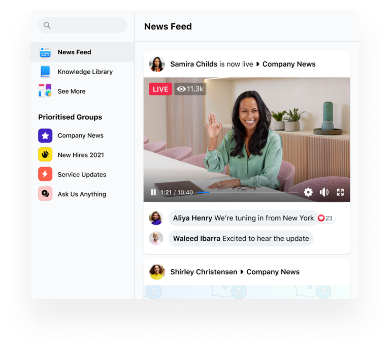Facebook Workplace vs. Yammer (Viva Engage) 2025 Review