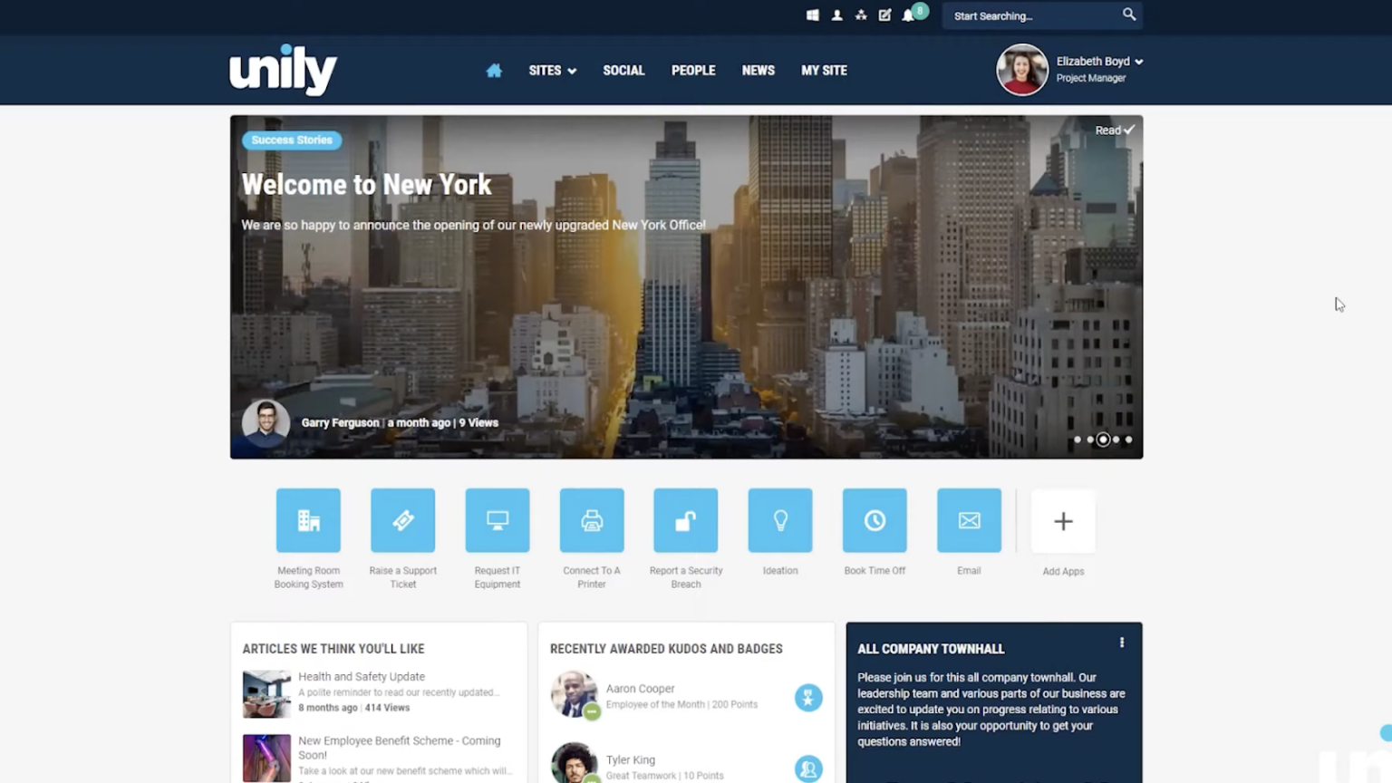 Honest Unily Review : Pros, Cons, Features & Pricing