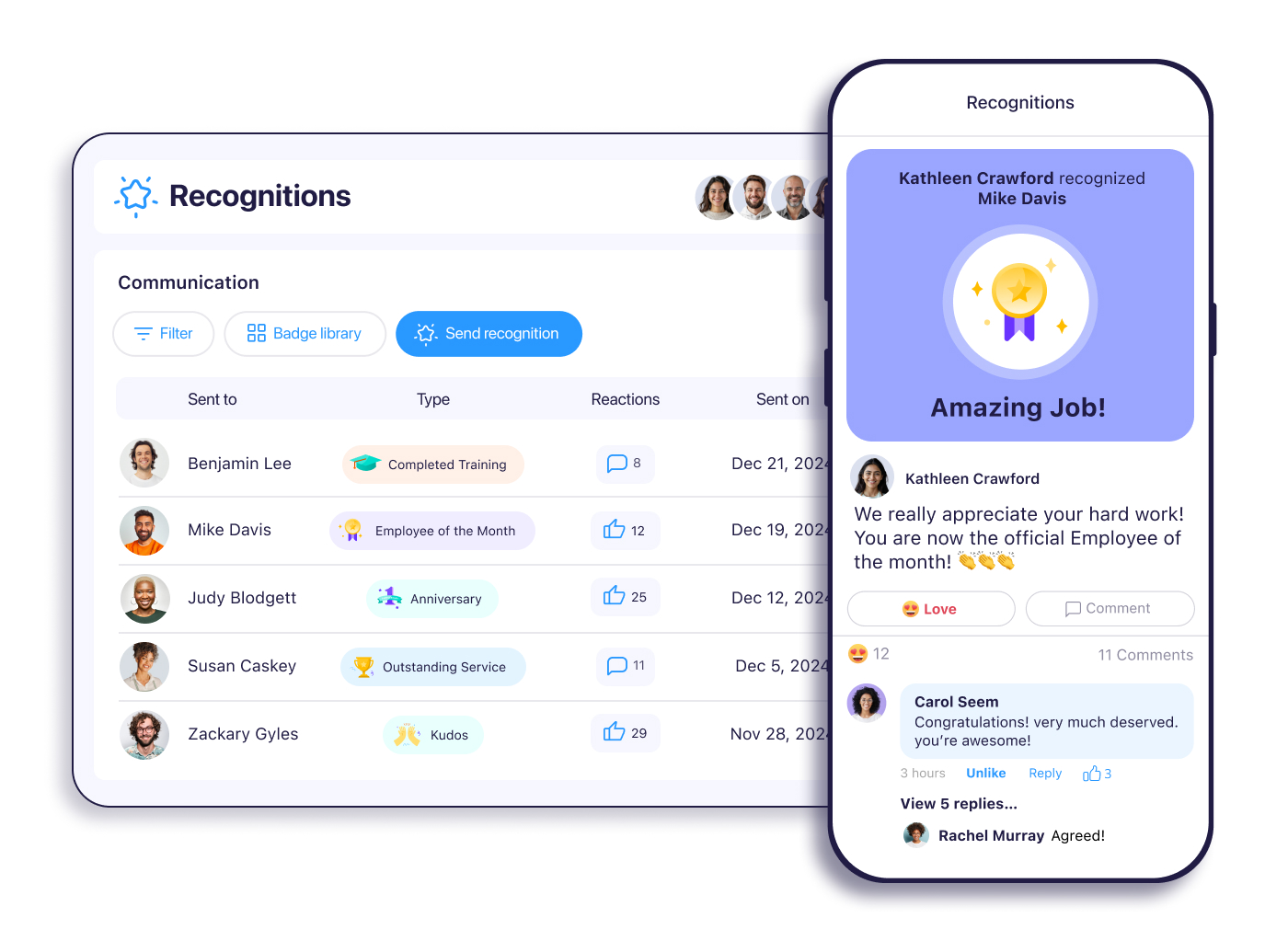 Employee Rewards & Recognition Platform - Try it 100% Free | Connecteam