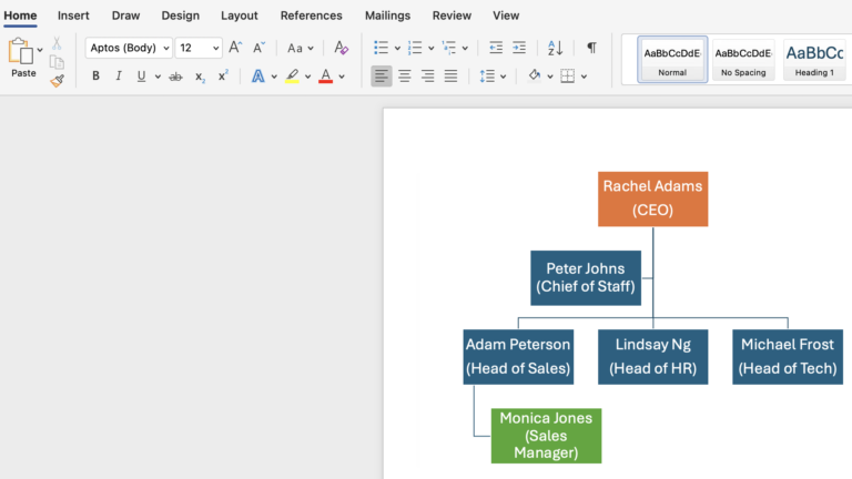 How To Build an Organizational Chart