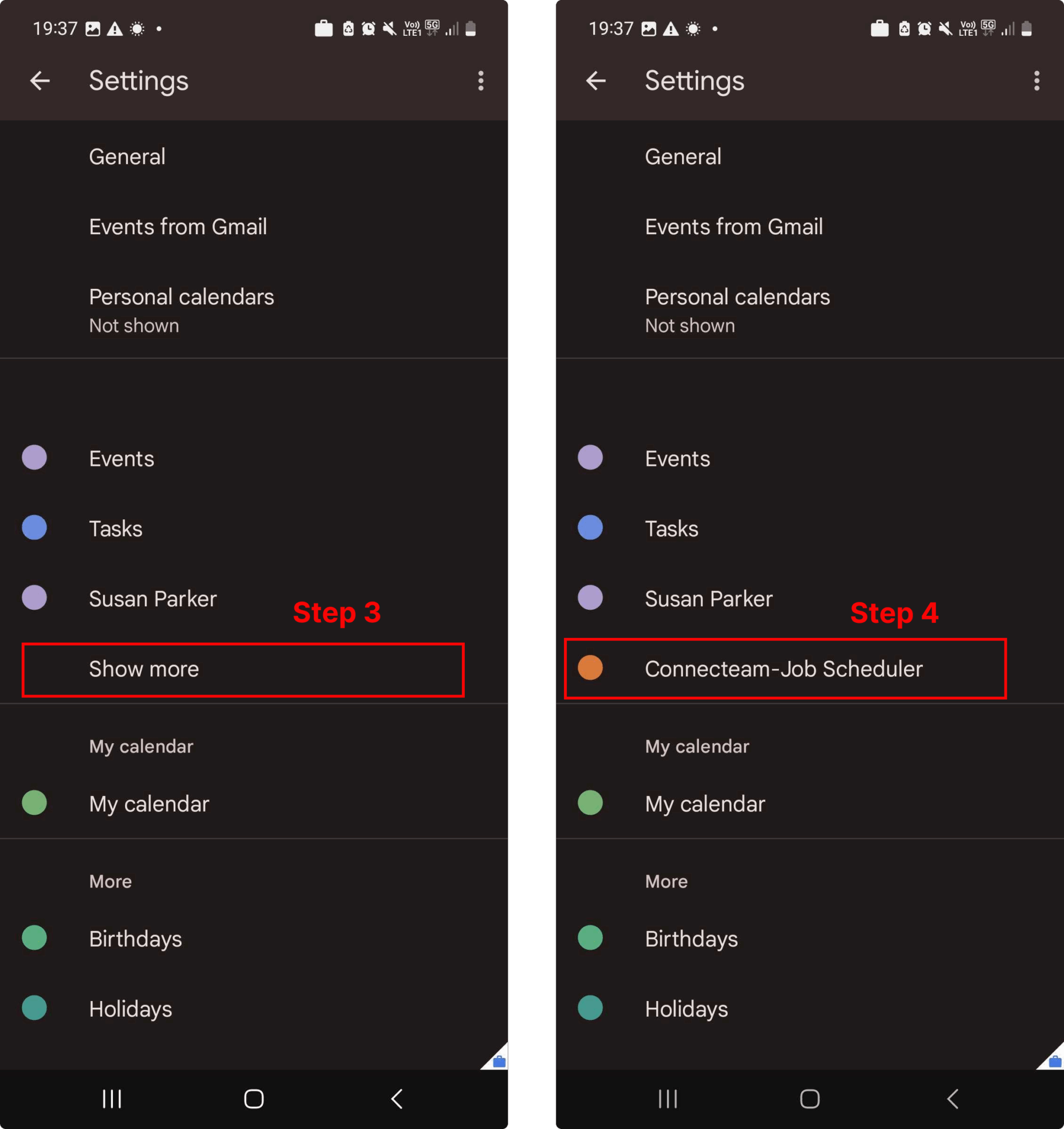 How to Sync Your Connecteam Shifts to Your Personal Calendar