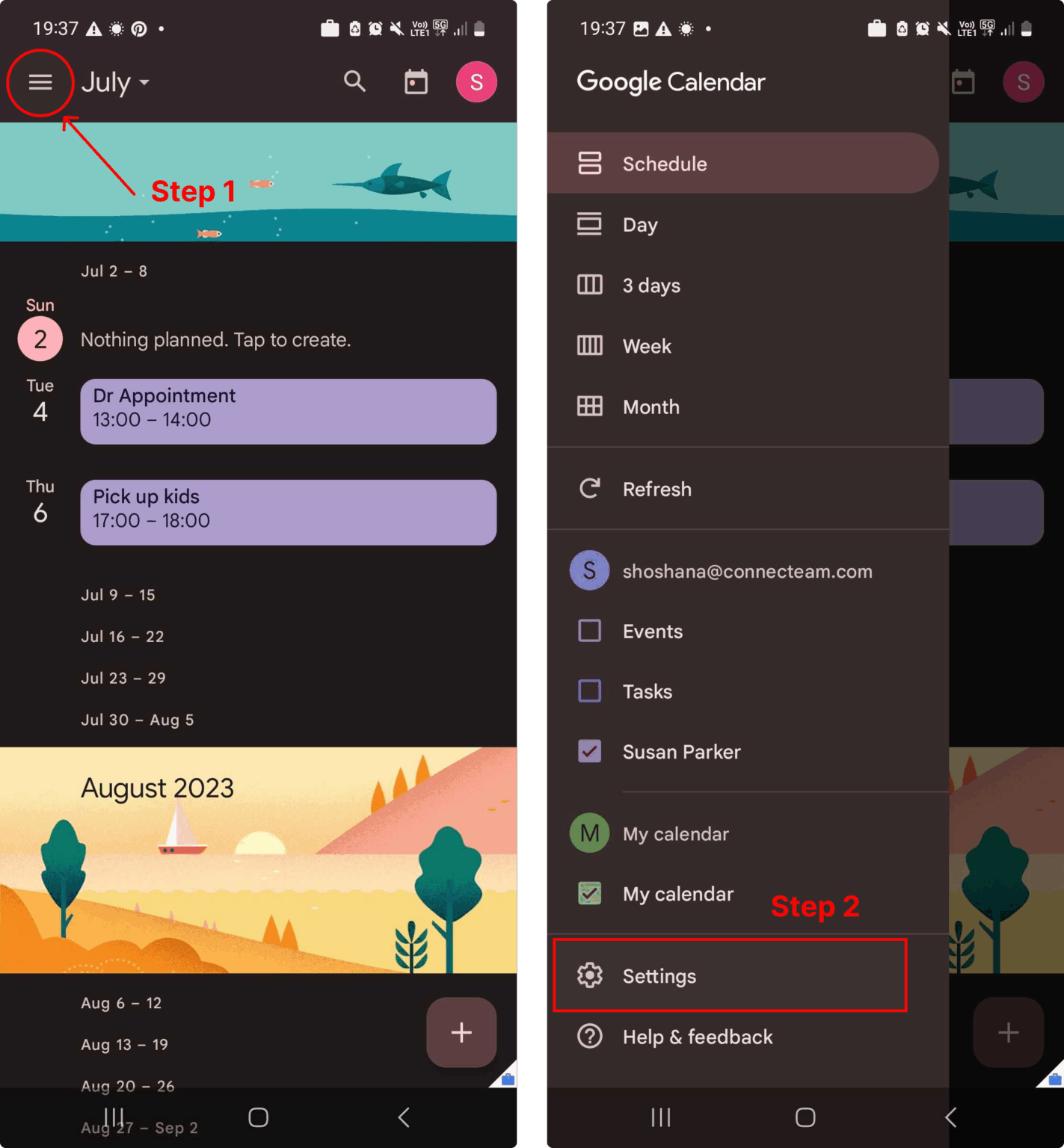 How to Sync Your Connecteam Shifts to Your Personal Calendar